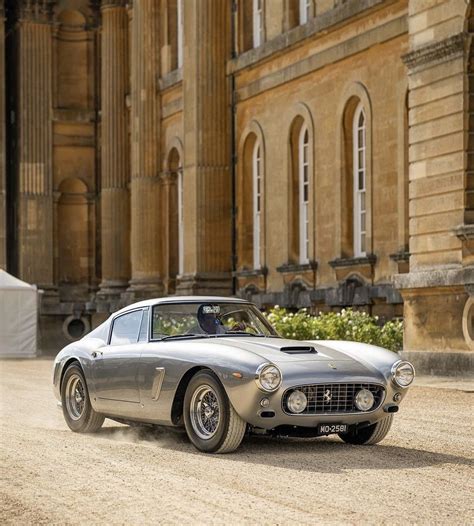 Classic Silver Porsche Sports Car