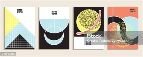 추상적인 액체 80 년대와 플 래 카드 디자인 요소 레트로 아트 포스터 전단지 배너 커버에 대 한 Esp10 벡터 일러스트입니다 0명에 대한 스톡 벡터 아트 및 기타 이미지