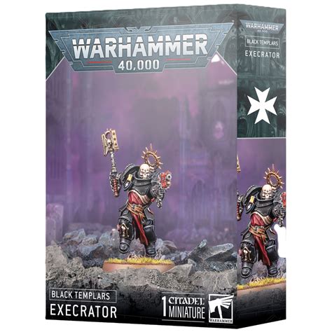 Black Templars Execrator Warhammer 40k Chaplain Model