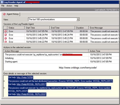 The Process Could Not Execute Sprepldonespreplcounters On