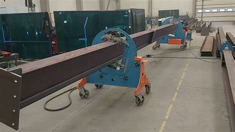 Steel Beam Rotator Drehvorrichtung Für Stahlprofile Gerendaforgató