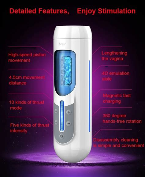 Leten A380 Automatic Male Masturbator 10 Kinds Modes High Speed Piston