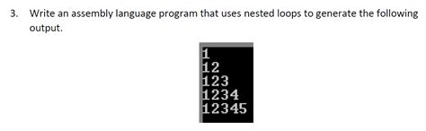 Solved 3 Write An Assembly Language Program That Uses Chegg