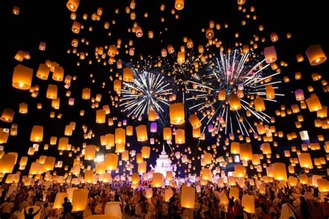 2024 Chiang Mai Sky Lantern Festival Loy Krathong And Yi Peng Ticket