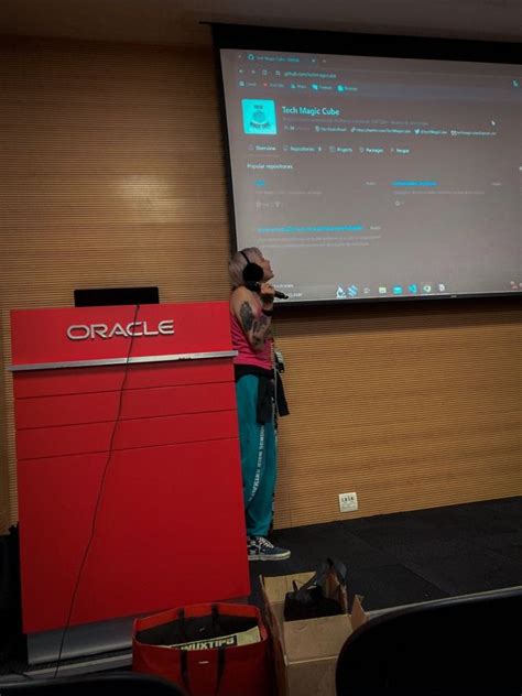 semana passada na data de 14 12 2023 fiz uma talk surpresa no evento