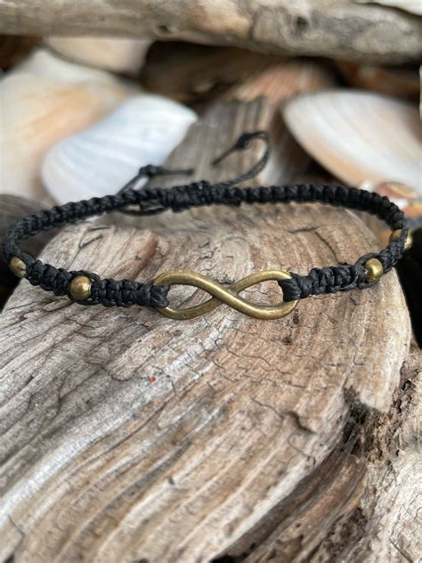 Infinity Symbol Bracelet Antique Bronze Friendship Couples Bracelet