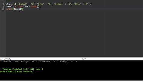 Filter Dictionary Using String Values In Python Askpython