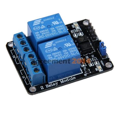 Купить 5v 2 канальный релейный модуль для Arduino Pic Arm Dsp Avr электронных Are4 в интернет