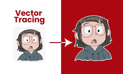 do vector tracing converting raster to vector recreate logo and
