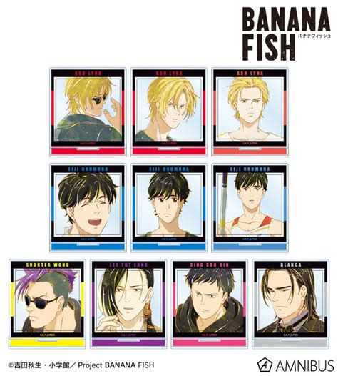 Banana Fish トレーディング Ani Art 第5弾 アクリルスタンド Amnibusアムニバス