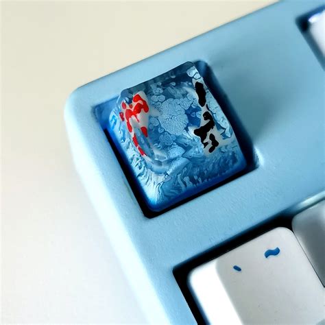 【keycap】ปุ่มกดคีย์บอร์ด อีพ็อกซี่เรซิ่น Oem R4 Esc แฮนด์เมด Cherry Mx Keycaps Shopee Thailand