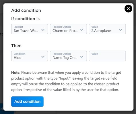 Logicly Add Logics To Product Options