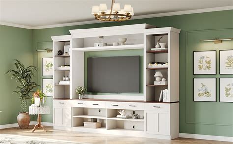 Ball And Cast Farmhouse 4 Piece Wall Unit Entertainment Media
