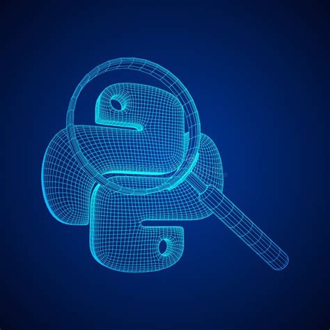 Python Programming Language Logo With Text Papercut Design Editorial