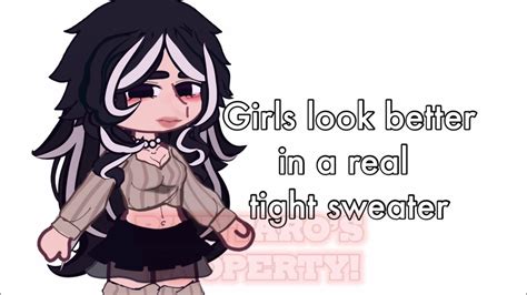Girls Look Better In A Real Tight Sweater Trend Youtube