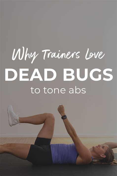 Dead Bug Exercise Tutorial And Variations Nourish Move Love