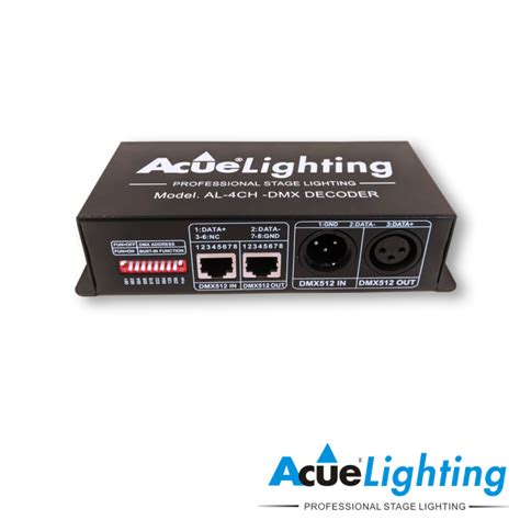 Channel DMX Decoder Acue Lighting