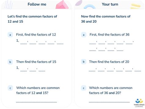 What Is The Greatest Common Factor A Guide For Elementary