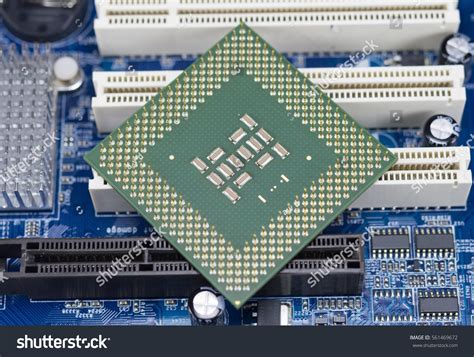 Empty Cpu Processor Socket Pins On Stock Photo Shutterstock