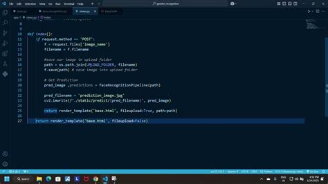 Pranay Ganvir On Linkedin Datascience Flask Machinelearning Python Ai Genderdetection