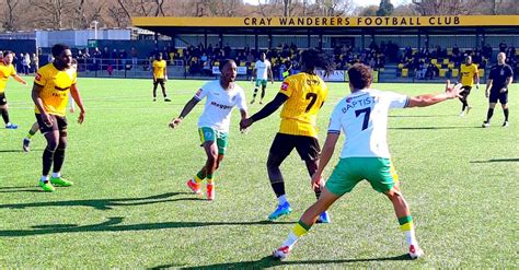 Cray Wanderers 1 Dover Athletic 2 Isthmian Premier Saturday 29th