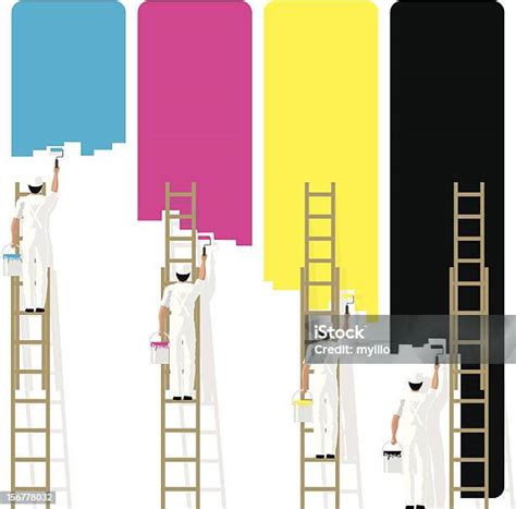 Cmyk 프린터스 필기용 잉크에 대한 스톡 벡터 아트 및 기타 이미지 필기용 잉크 컴퓨터 프린터 Cmyk Istock