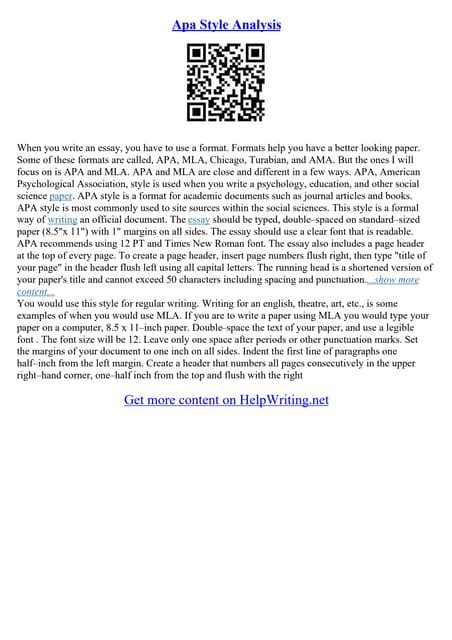 Help Writing Essay Paper Pdf