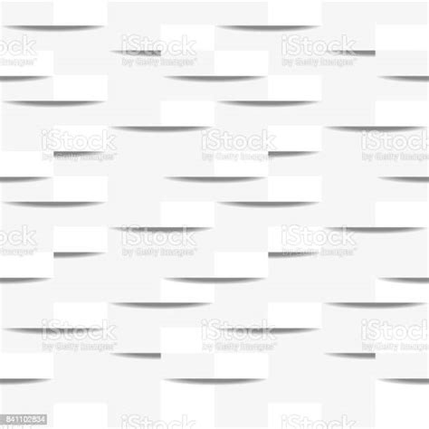 3d 패턴 화이트 기하학적 배경 또는 그림자와 흰색 벽돌 관점을 추상화 합니다 웹 디자인에 대 한 0명에 대한 스톡 벡터 아트 및 기타 이미지 Istock