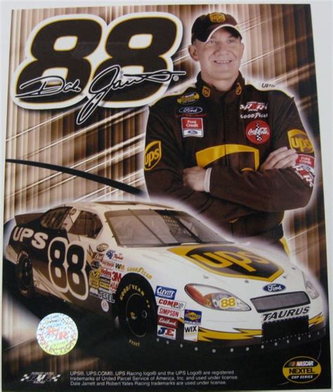 Dale Jarrett Ups 8 X 10 Photo