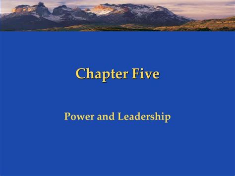 Ppt Chapter Five Powerpoint Presentation Free Download Id2743247