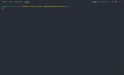 Github Rschm007readmegenerator A Cli App That Uses The Interpretor Package To Generate A