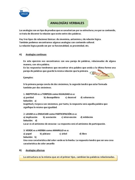 Analogías 2 Descargar Gratis Pdf Analogía
