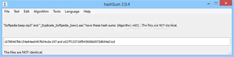 Hashsum Download Free Windows 240 Softpedia