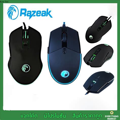 Razeak เม้าส์ รุ่น Rm 028 Mouse Macro Gaming M242 Shopee Thailand