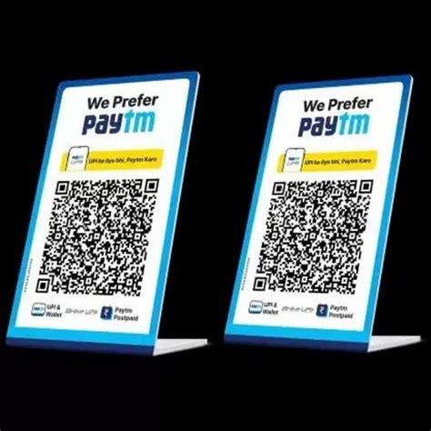 Plastic Qr Code Display Stand For Online Payment At Best Price In Mumbai