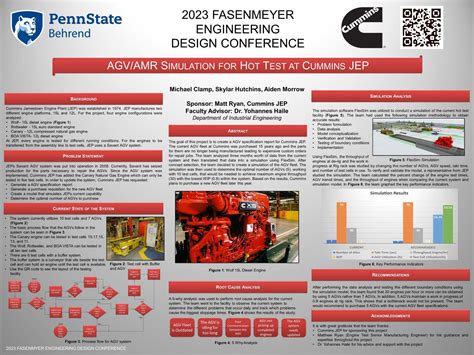 Agv Amr Simulation For Hot Test At Cummins Jep Behrend Senior Design