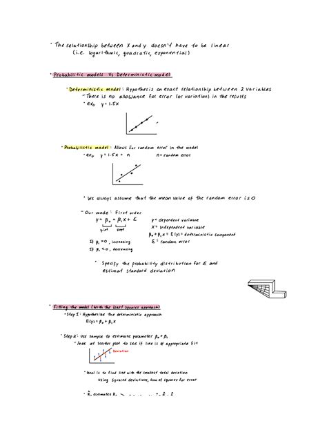 Chapter 11 Simple Linear Regression The Relationship Betweenxand Y