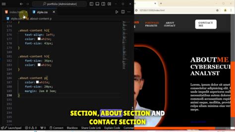 Complete Portfolio Website Using Html Css Netlify Project Coupon
