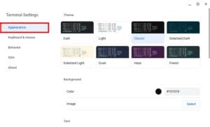 How To Open The Linux Terminal On Chromebook Thecoderworld