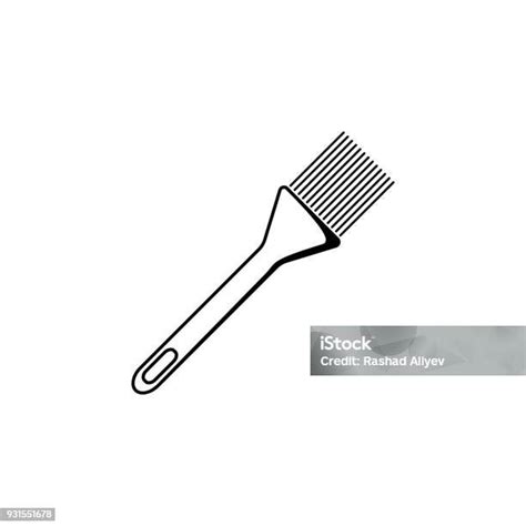 주방 브러쉬 아이콘입니다 빵집 아이콘의 요소입니다 프리미엄 품질 그래픽 디자인입니다 웹사이트 웹 디자인 모바일 응용 프로그램에 대 한 표지판 및 기호 컬렉션 아이콘 빗자루에