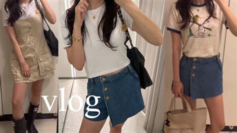 Vlog 자라 Zara 신상 하울 홈트 5분하고 룰루레몬가서 운동복쇼핑하기 스포티앤리치 명란파스타 만들기 쇼핑브이로그 일상브이로그 Youtube