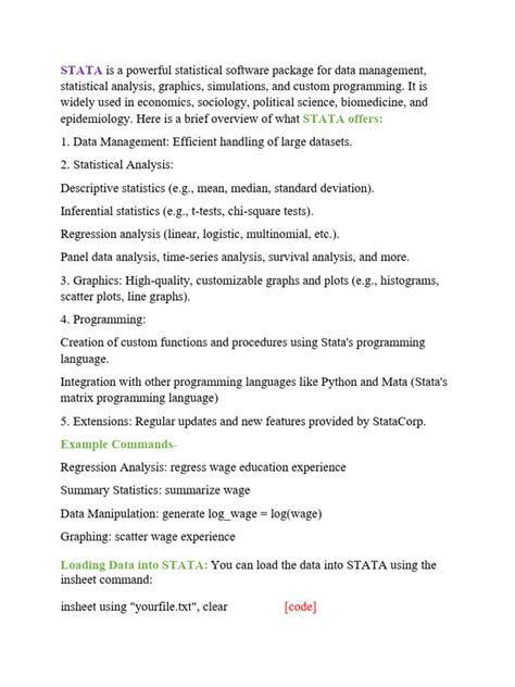 Stata Pdf Statistics Computing