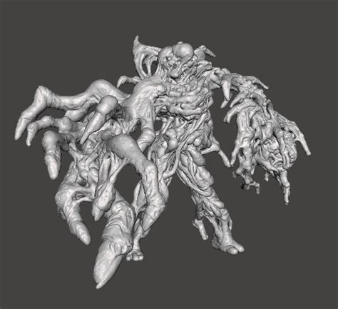 Stl 文件 Re7 Mutated Lucas Miniature Model For Horror Or Fantasy Games Rpg Dnd 👹 ・可下载 3d 打印模型・cults