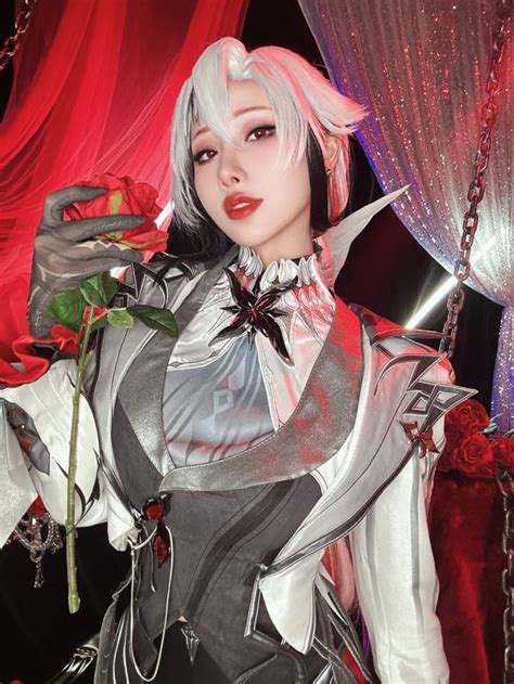 Genshin Impact Arlecchino Cosplay Haneame Rcosplaygirls