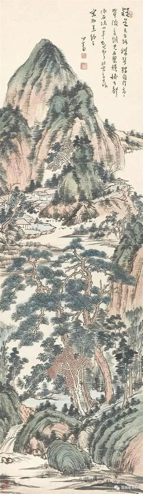 仁者樂山智者樂水近代中國畫大家的山水 每日頭條