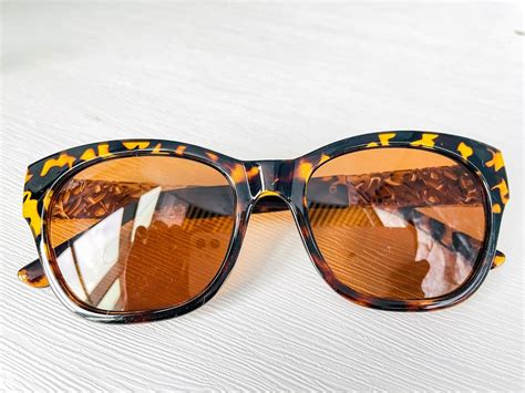 Dark Brown Lenses W Leopard Print Eyeglass Frames Sunglassesaviator