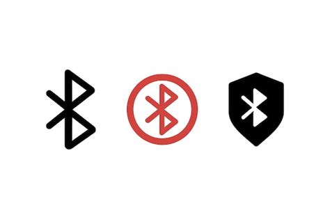 Premium Vector Bluetooth Sign Vector Icon Design