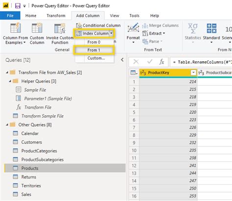 Power Query Editor PBI Help Center