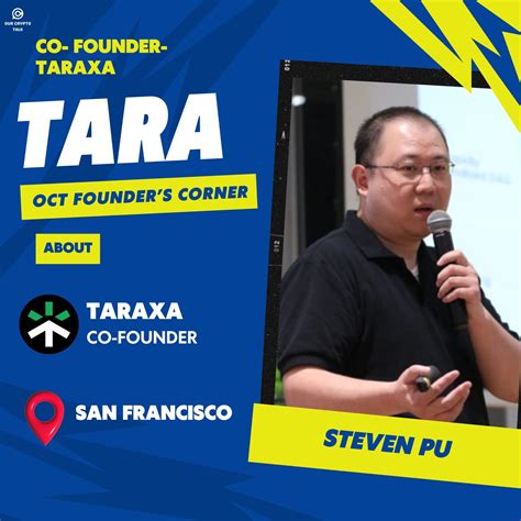 Our Crypto Talk Steven Pu Taraxa
