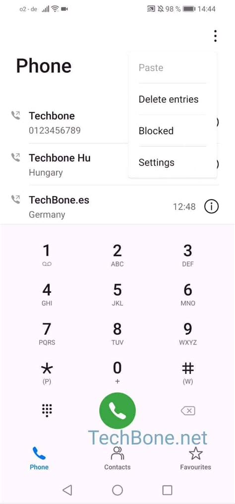How To Enable Or Disable Automatically Block Unknown Numbers Huawei Manual TechBone